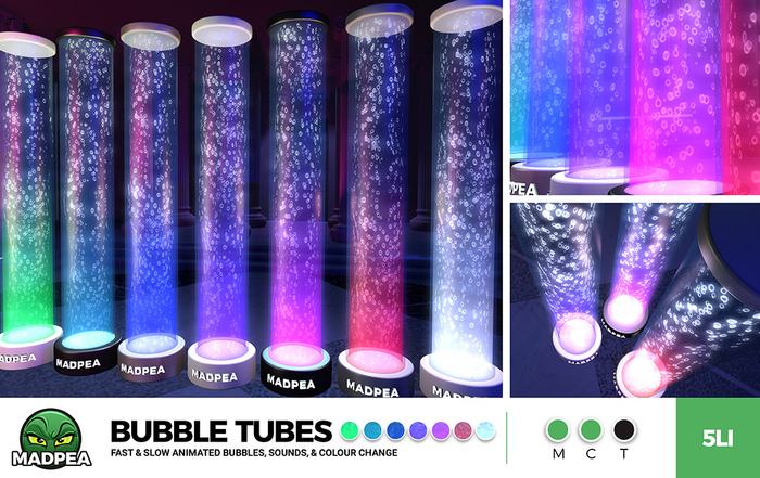 Second Life Marketplace - MadPea Bubble Tube